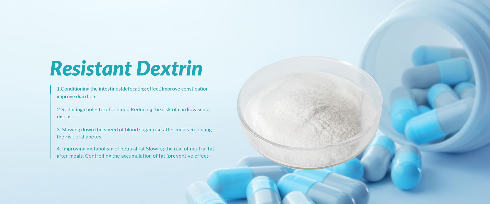 Resistant Dextrin Powder_Resistant Maltodextrin_Soluble Corn Fiber ...